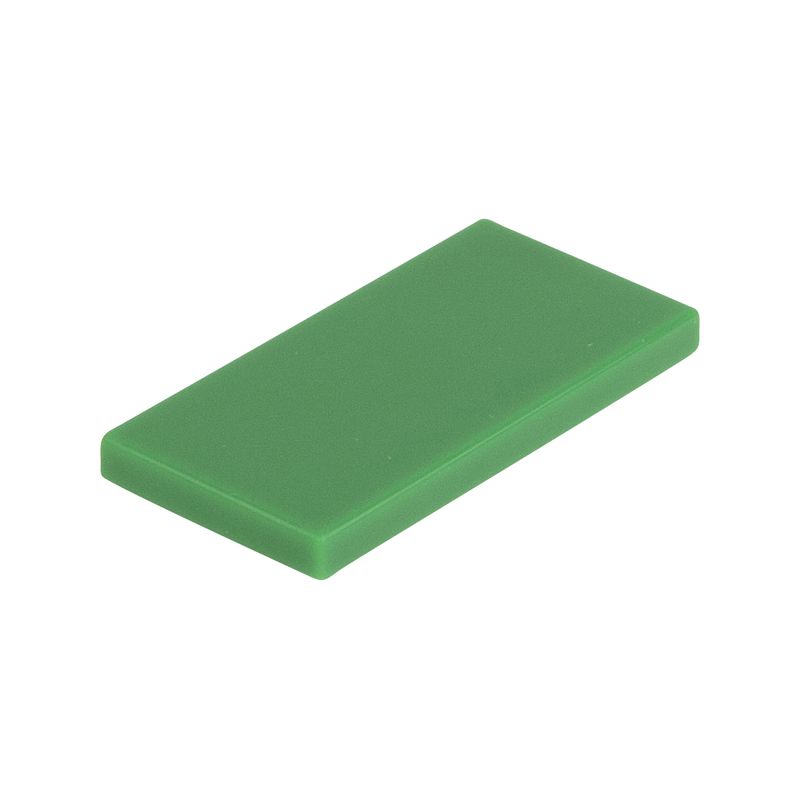 Loose tile 2X4 signal Green 180 | Q-BRICKS® | pure imagination