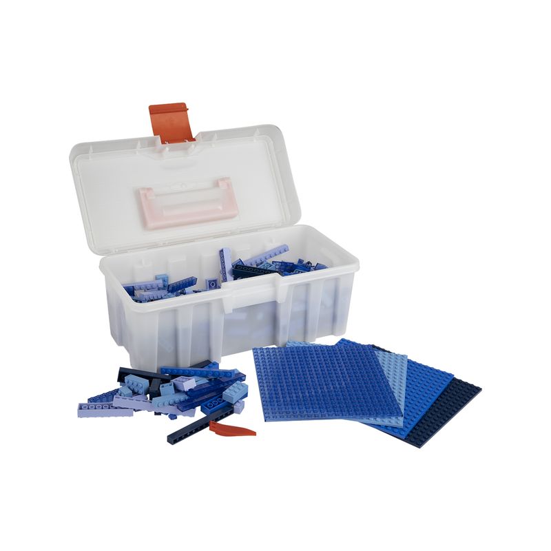 Case of blue mix /600+ pcs | Q-BRICKS® | pure imagination