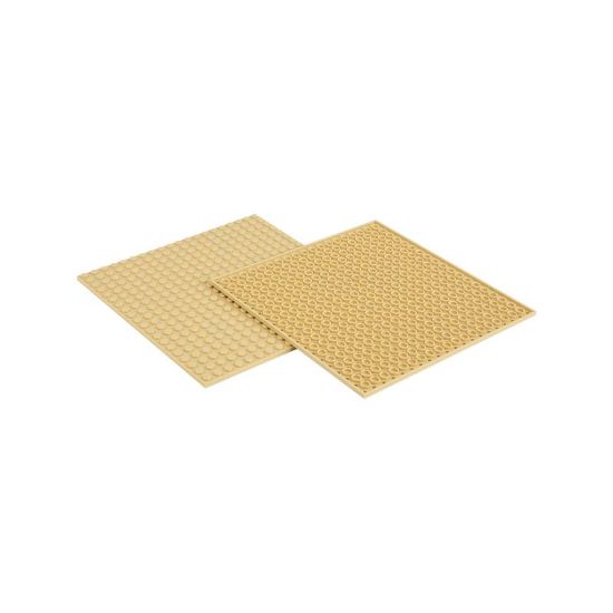 Loose plate 20X20 ivory 094 | Q-BRICKS® | pure imagination