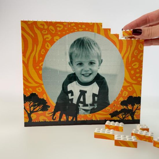 Puzzle bricks - large / 150 pcs / 22,3 cm × 19,3 cm | Q-BRICKS® | pure ...