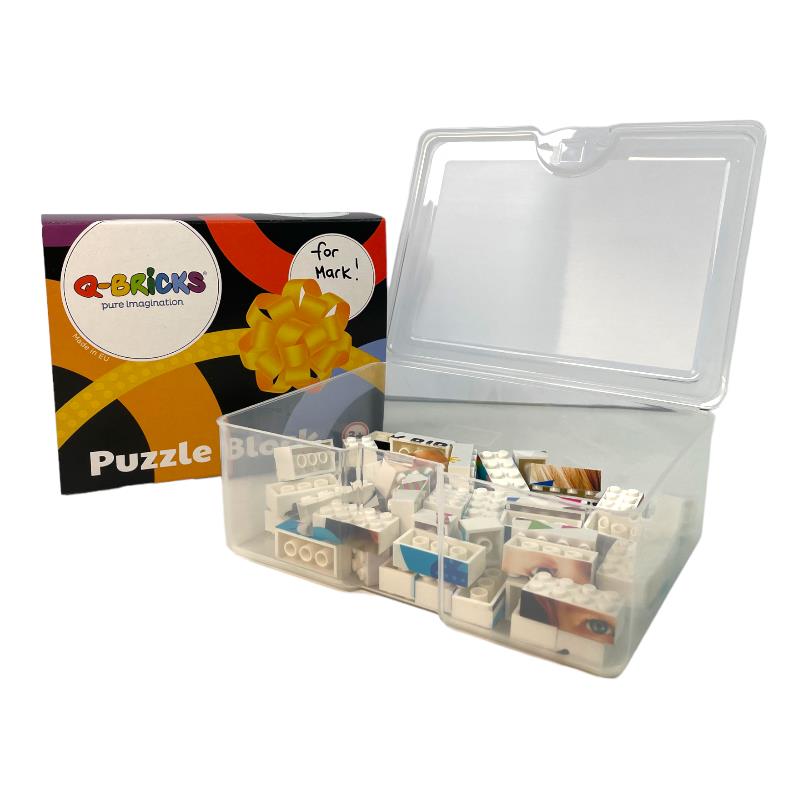 Puzzle bricks - large / 150 pcs / 22,3 cm × 19,3 cm | Q-BRICKS® | pure ...